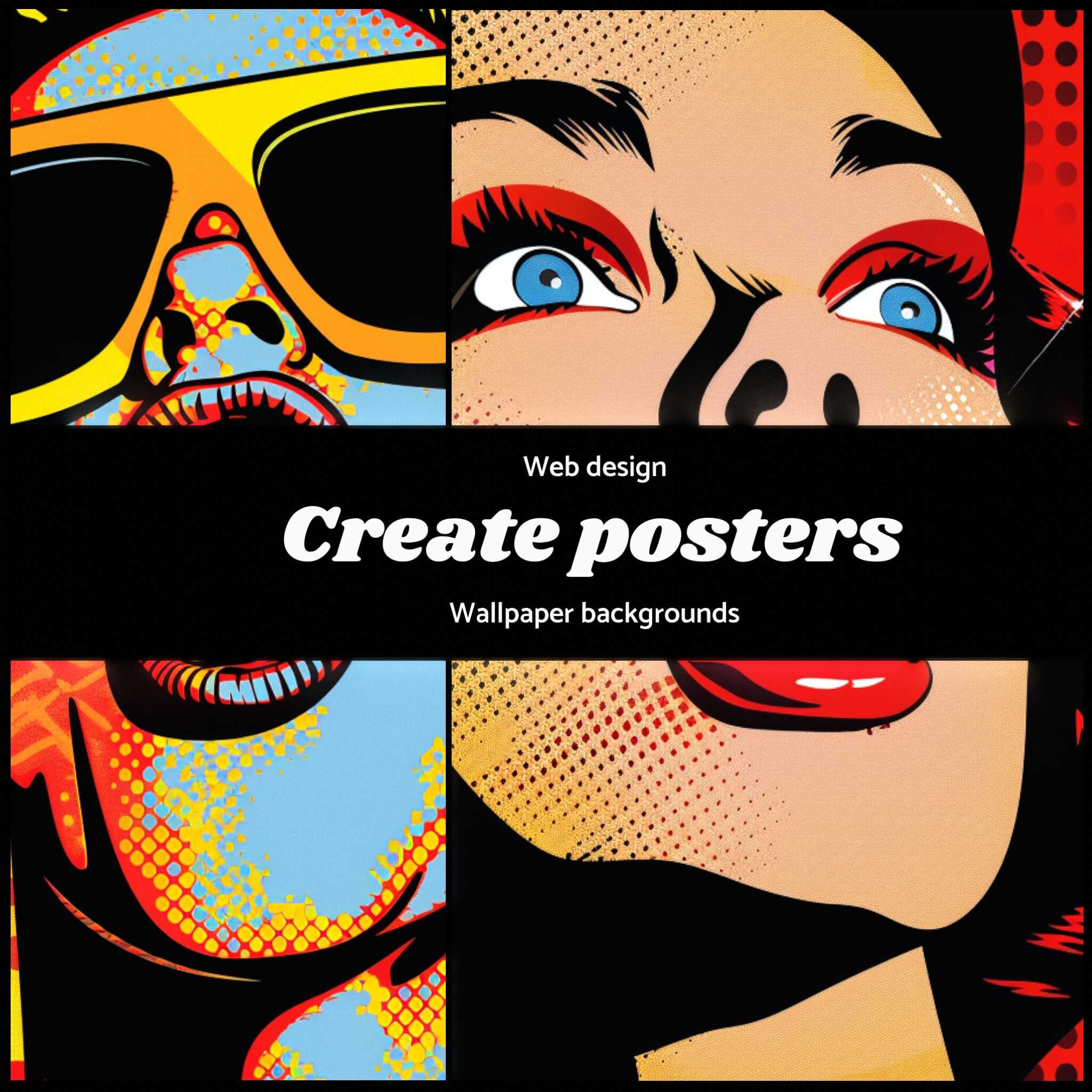 40 Beautiful Images of Pop Art Icons, Ideal for Any Type of Project ...