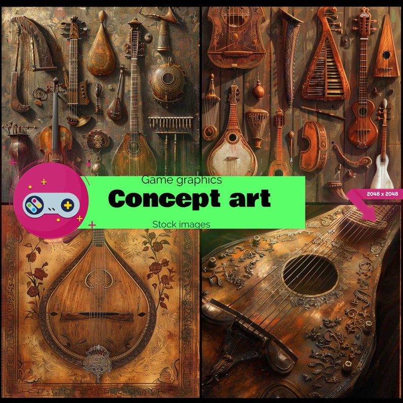 40 Beautiful Images of Ancient Instruments, Ideal for Any Type of ...