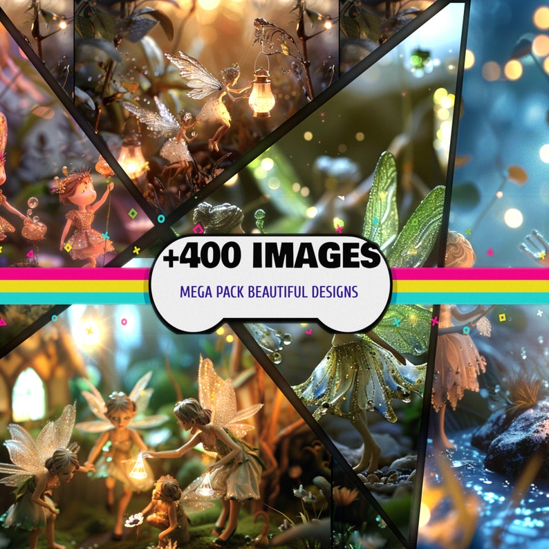 Adas Mágicas: Ilustraciones Únicas - Pack De 400 Imágenes En Alta ...