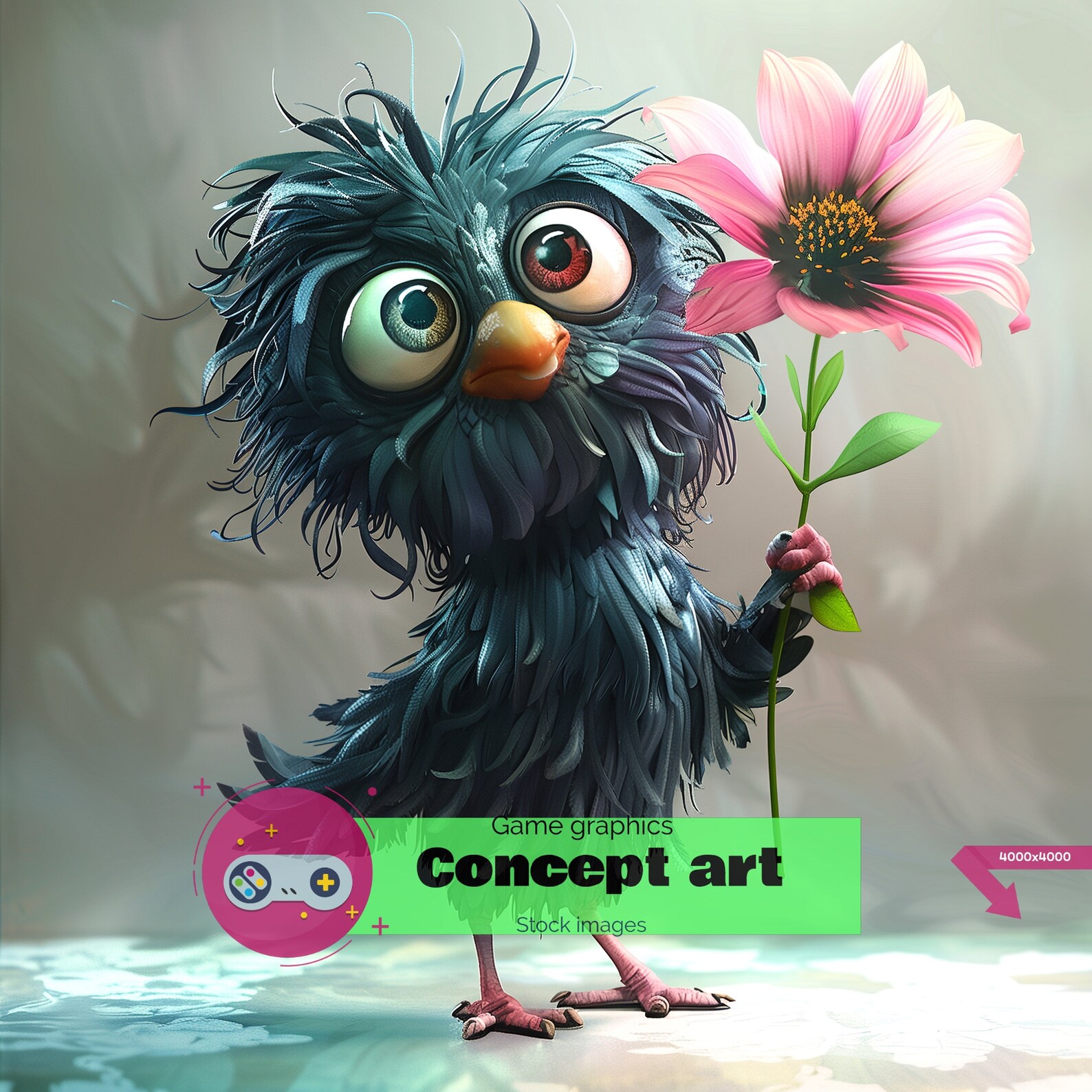 12 Beautiful Images 4k of Humorous Birds With Flowers, Ideal for Any ...
