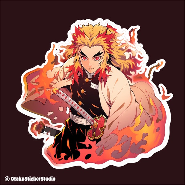 Kimetsu No Yaiba Sticker - Etsy