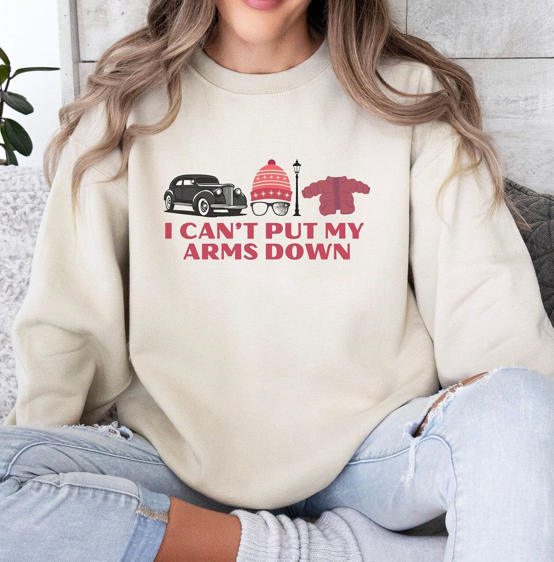 Oh Fudge Sweater I Cant Put My Arms Down Christmas Tee - Etsy