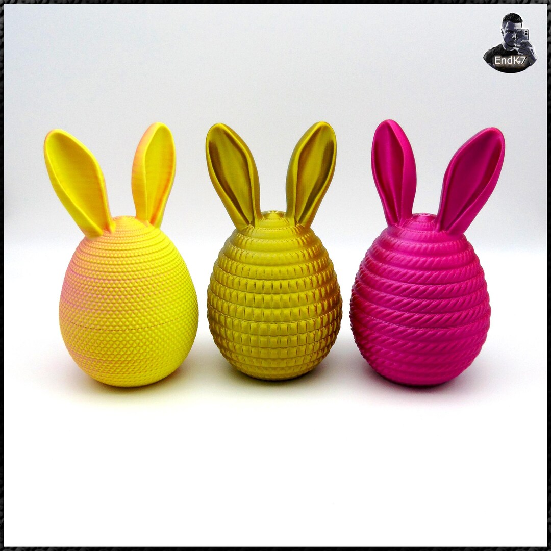 Easter Egg Collection 3 - No Supports - Twist & Lock - Decoration ...