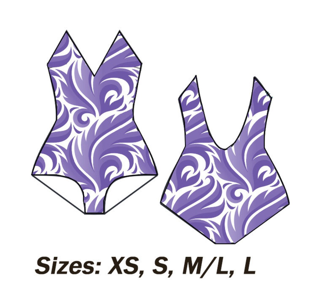 PDF Pattern Body Sewing Pattern Sizes XS - L Digital PDF Sewing Pattern ...