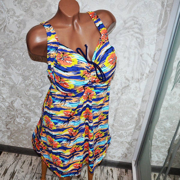 Two Piece Tankini Swimsuits Tummy Hiding Full Coverage Tank Swimwear ...
