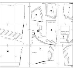 Plus Size Swimsuit Sewing Pattern Sizes XL - 5XL Digital PDF Sewing ...