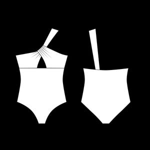 Swimwear Pattern One Piece Swimsuit Sewing Pattern Sizes XXS - 3XL ...