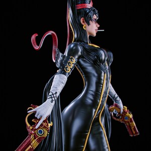 Bayonetta 3d Printed Statue by LT3D for Abe3d *unpainted* - Etsy