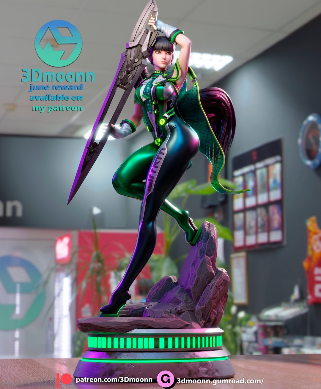Eve - Stellar Blade Figure by 3DMOON *unpainted Kit* - Etsy