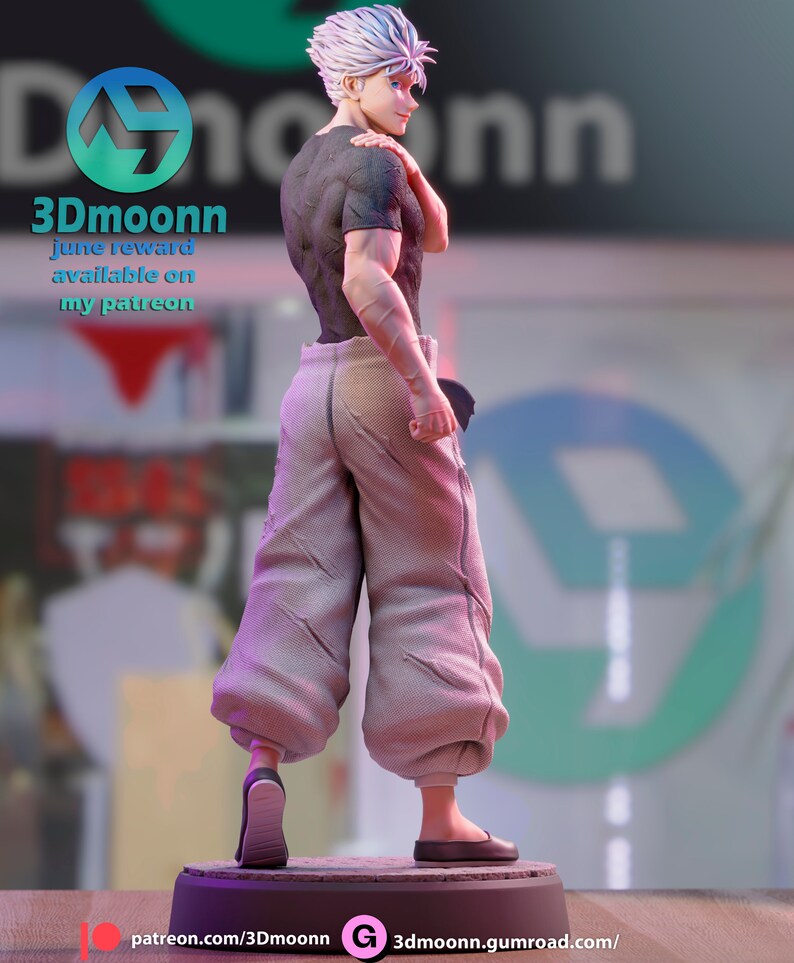 Gojo Jujutsu Kaisen Figure Kit by 3DMOON - Etsy Australia