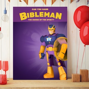 Bibleman Sword of the Spirit Party Game - Etsy