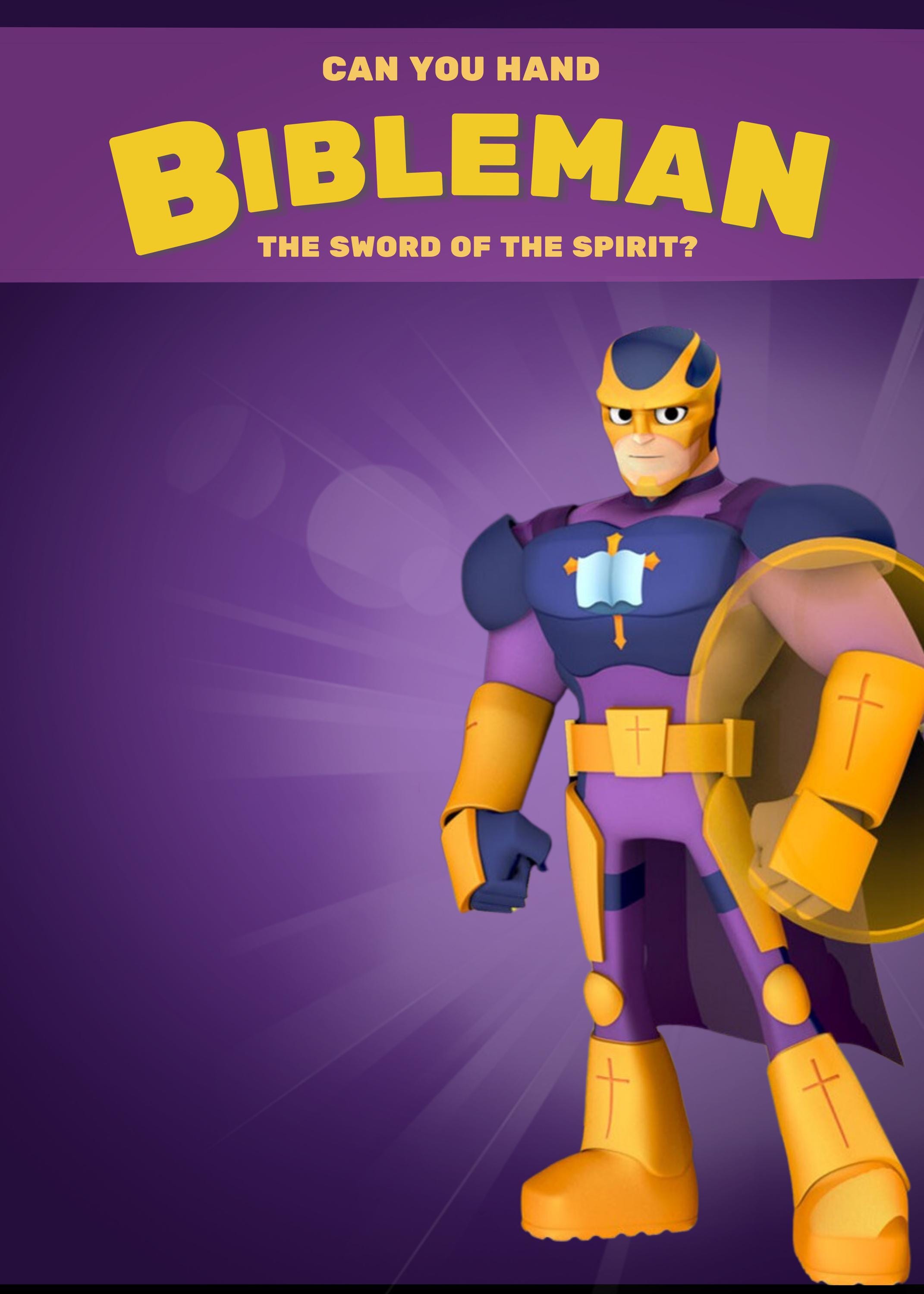 Bibleman Sword of the Spirit Party Game - Etsy
