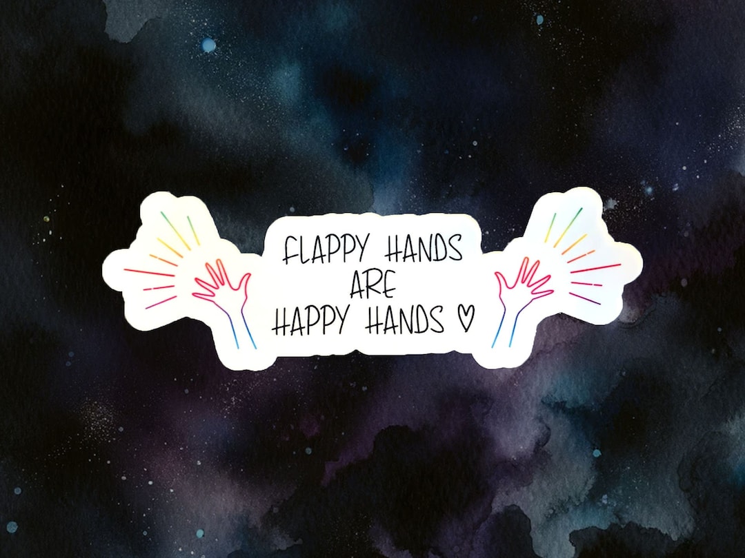 Rainbow Flappy Hands Happy Hands Normalize Stimming and Celebrate ...