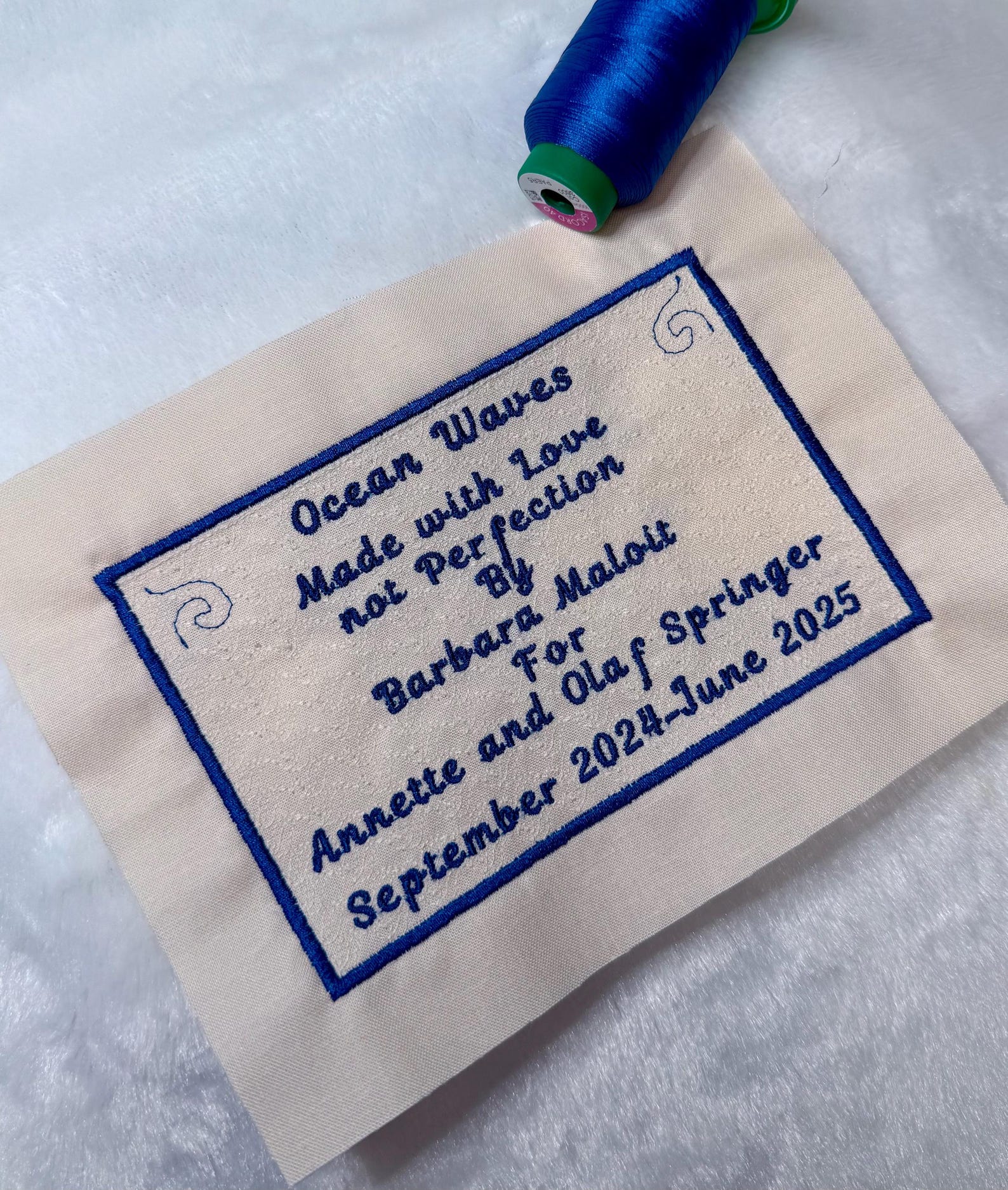 Custom Embroidered Quilt Labels - Etsy