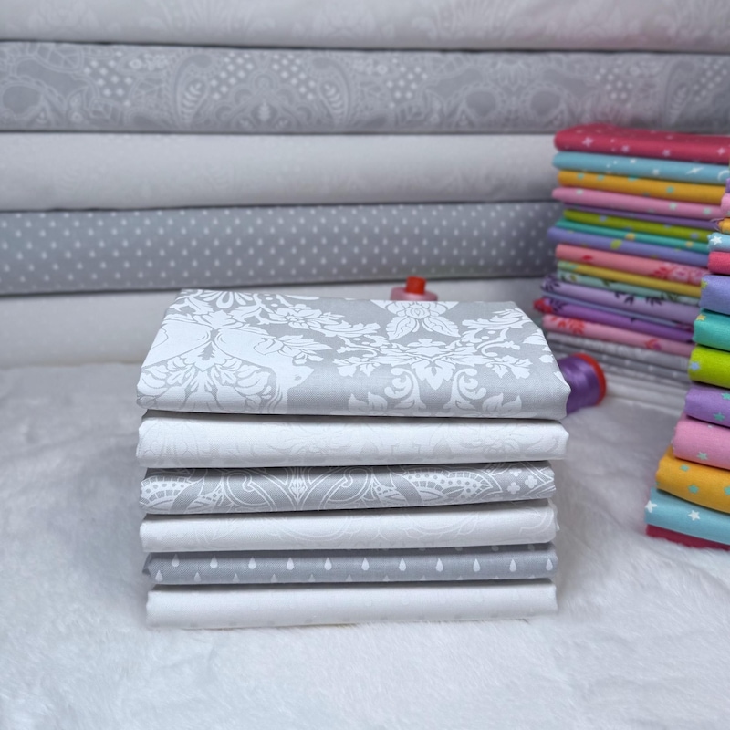 Tula Pink Ghost Fabric - Etsy