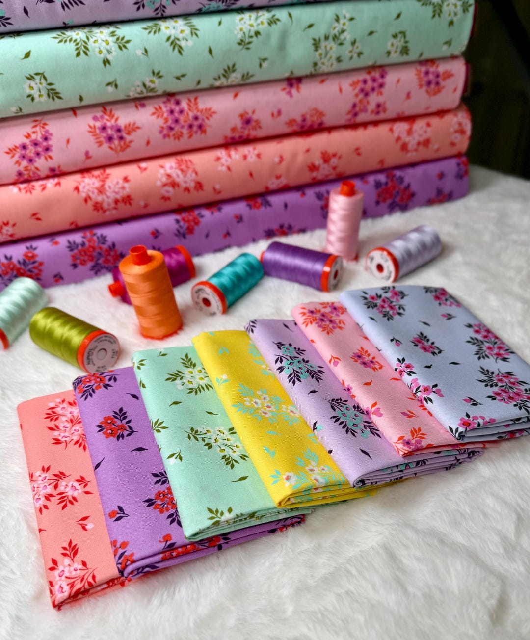 Fabric Bundle 7pc -what a Ditz-true Colors 2025 by Tula Pink for Free ...