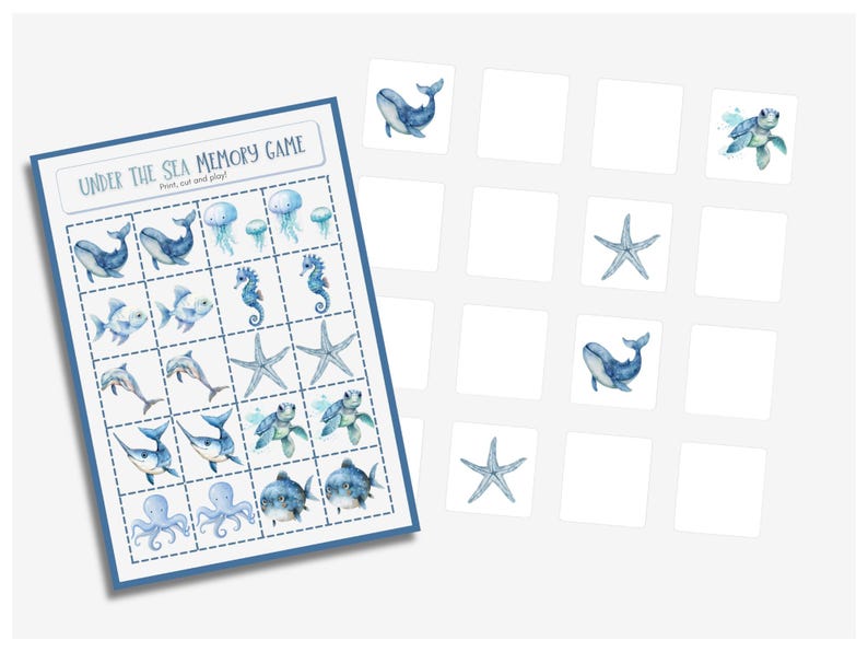 Under the Sea Party Bundle | Sea Creatures Kids Birthday Printables ...