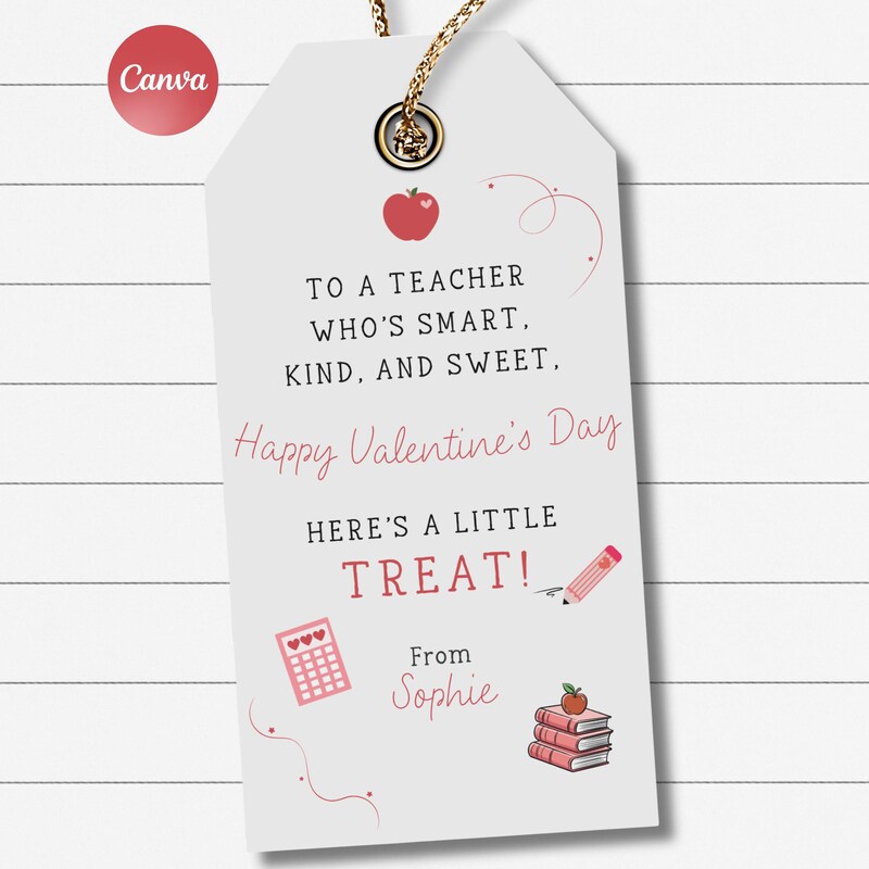 Teacher Tags - Etsy