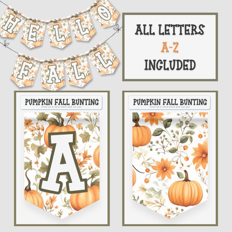 Autumn Banner - Etsy