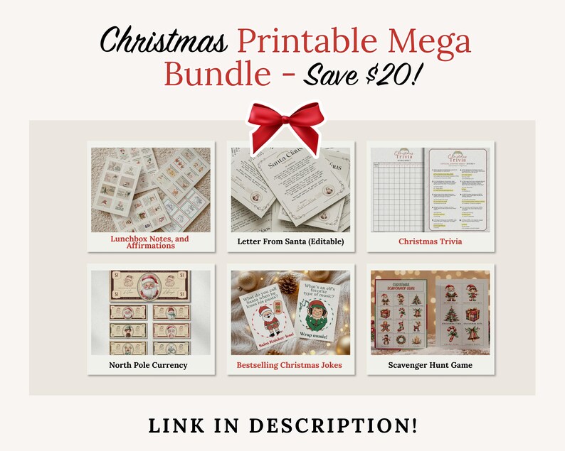 Editable Santa Letter Template, Personalised Letter From Santa ...