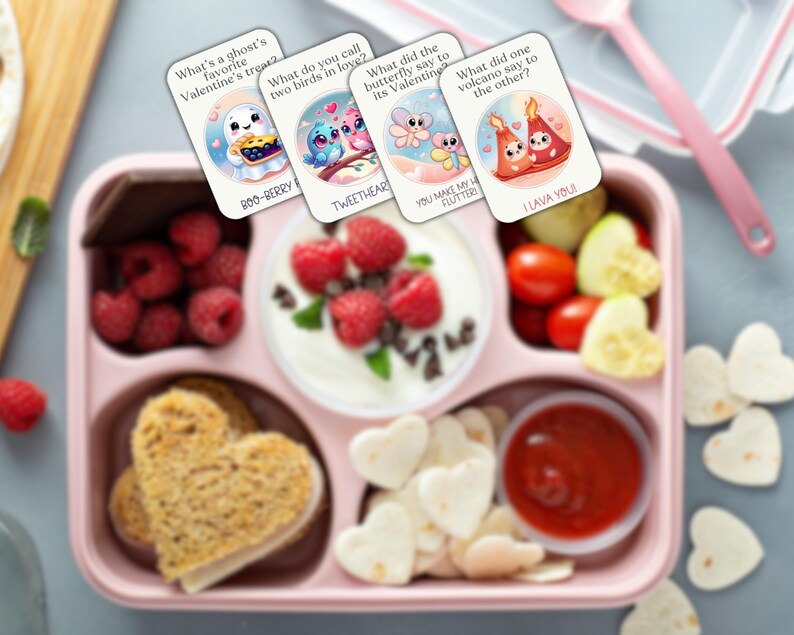 Printable Valentine's Day Joke Cards, Valentine Lunchbox Jokes, Party ...