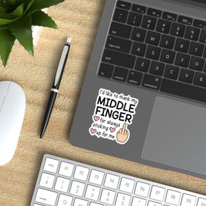 I’d Like to Thank My Middle Finger for Always Sticking up for Me Vinyl ...