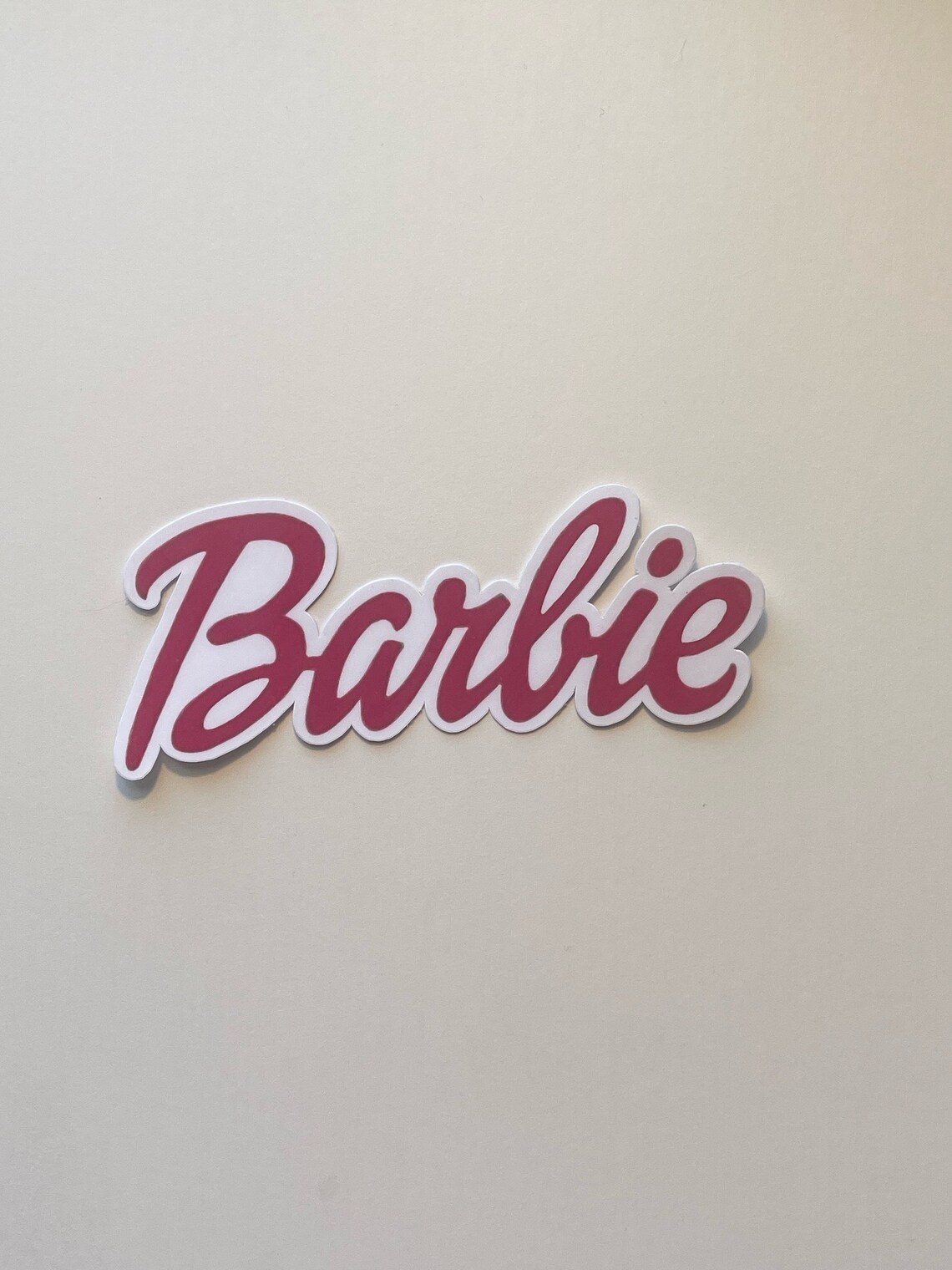 Hot Pink Barb Waterproof Vinyl Sticker - Etsy