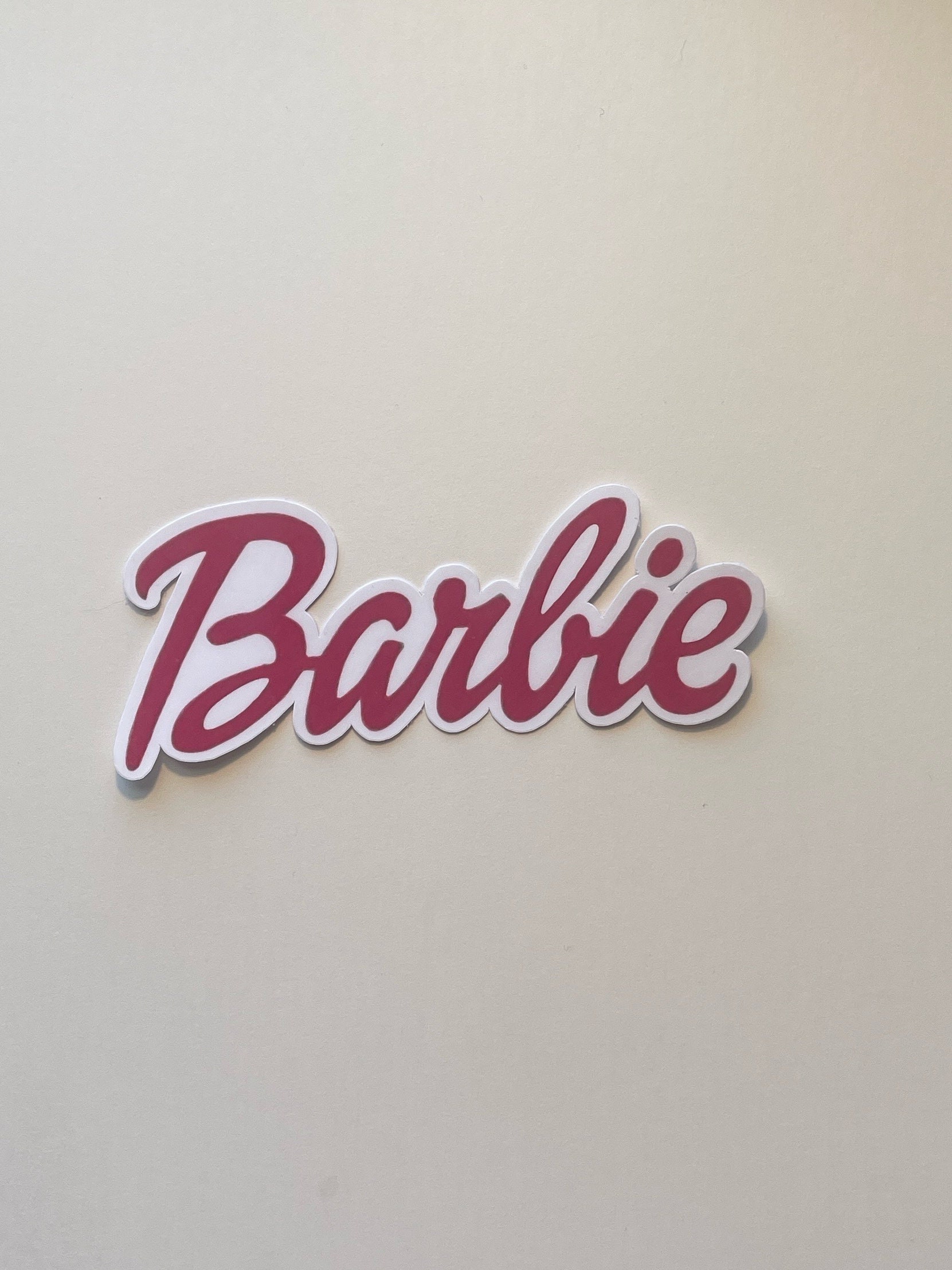 Hot Pink Barb Waterproof Vinyl Sticker - Etsy
