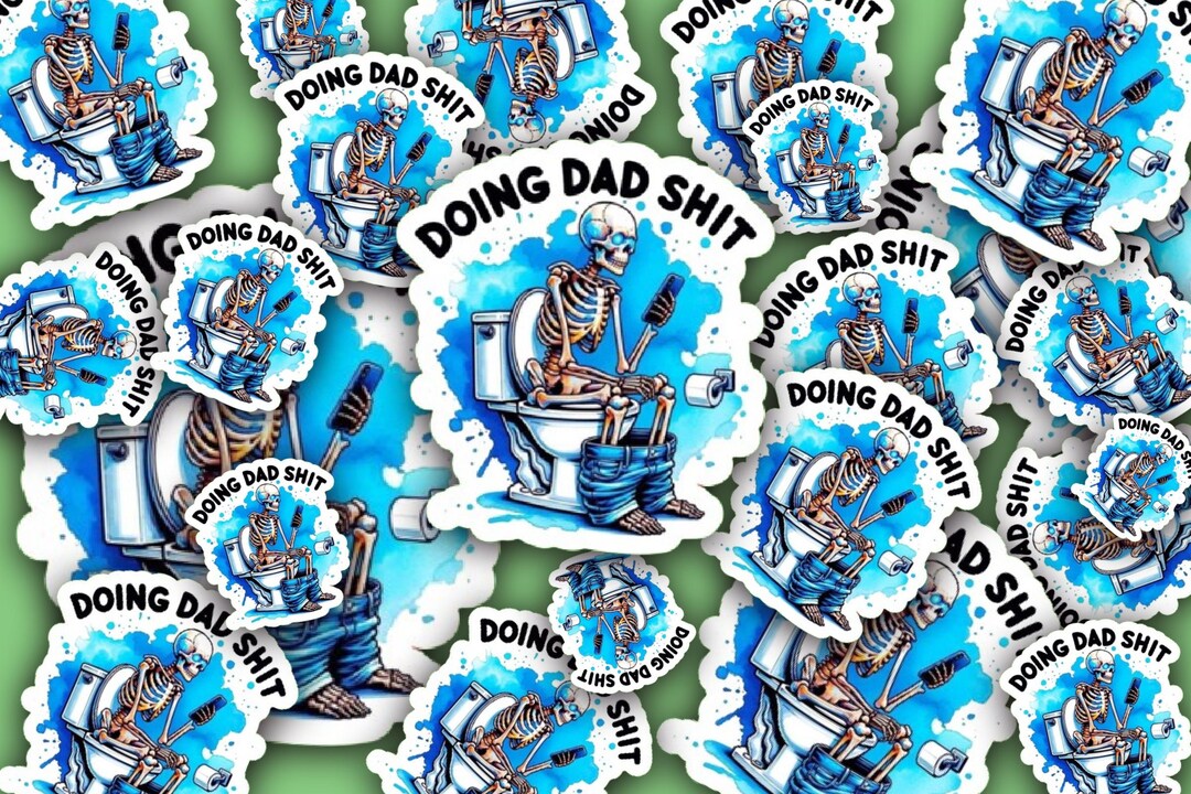 Doing DAD Vinyl Sticker - Etsy