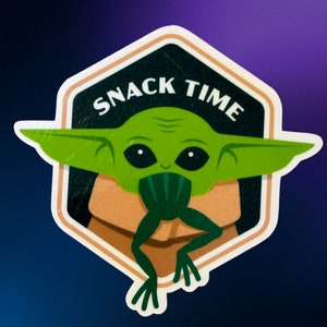 The Child Snack Time Sticker 3"x3" - Etsy