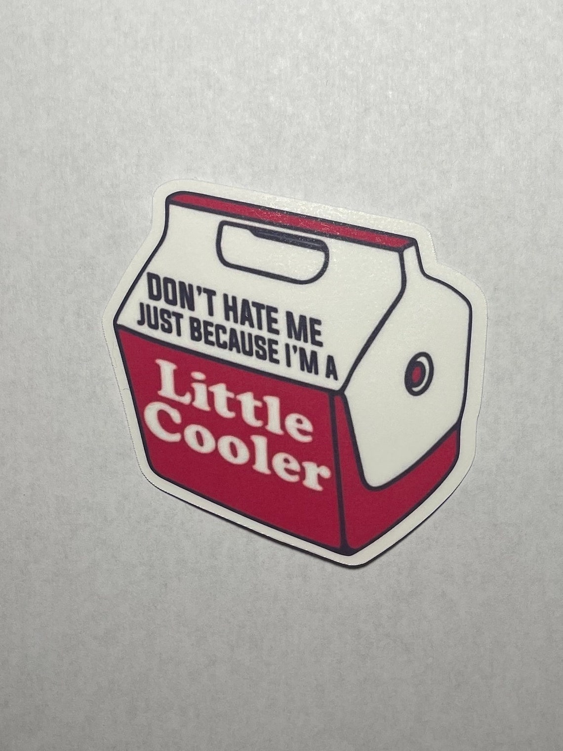 Little Cooler Sticker 3"x3" - Etsy