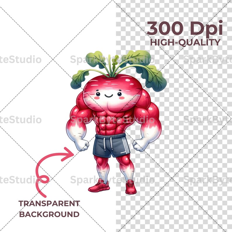 Cute Veggie Six Pack Clipart, Whimsical Vegitables Clipart, Funny ...