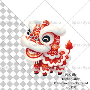 Chinese New Year 2024 Watercolor Clipart,cute Dragon Clipart ...
