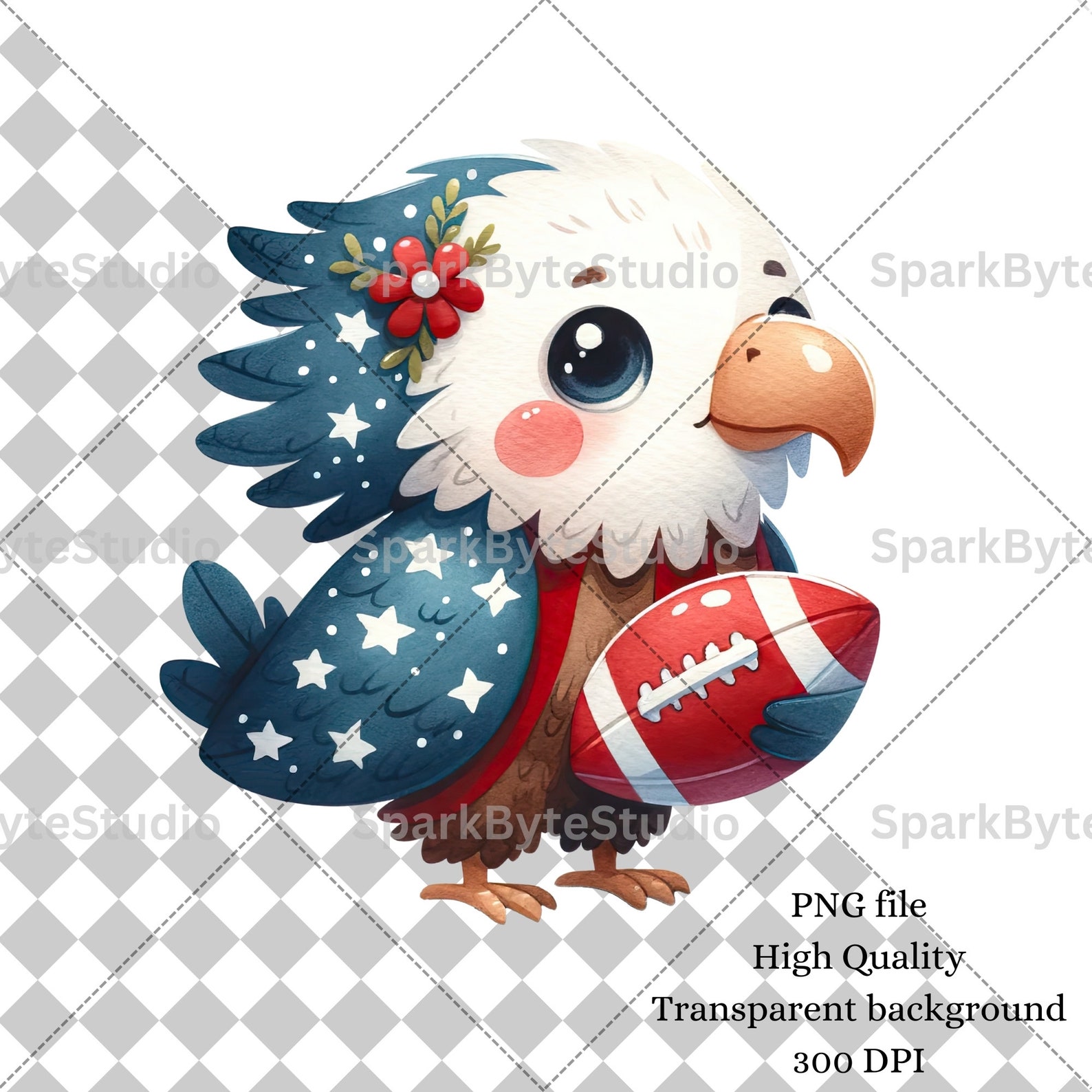 American Football Watercolor Clipart, Football Team, Football Png ...