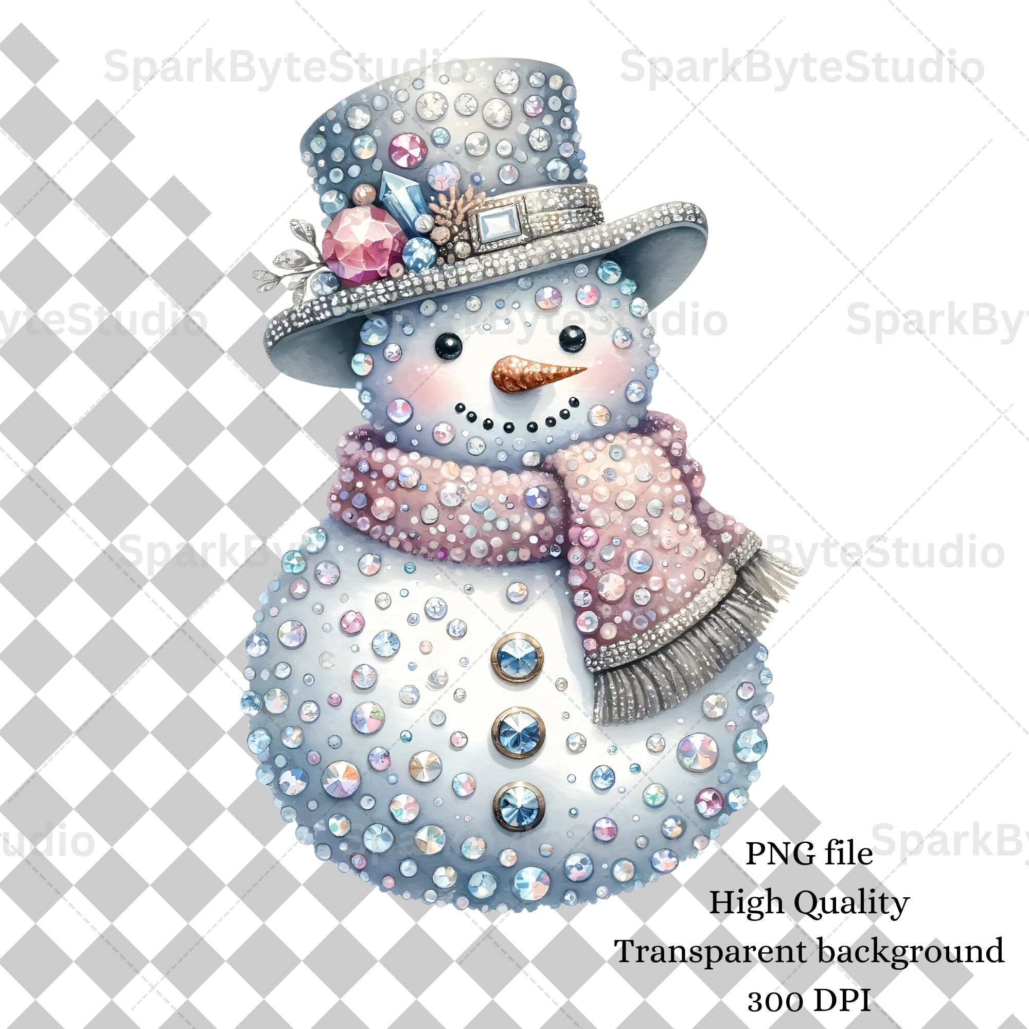 Watercolor Christmas Snowman Clipart, High Quality Pngs,winter Holidays ...