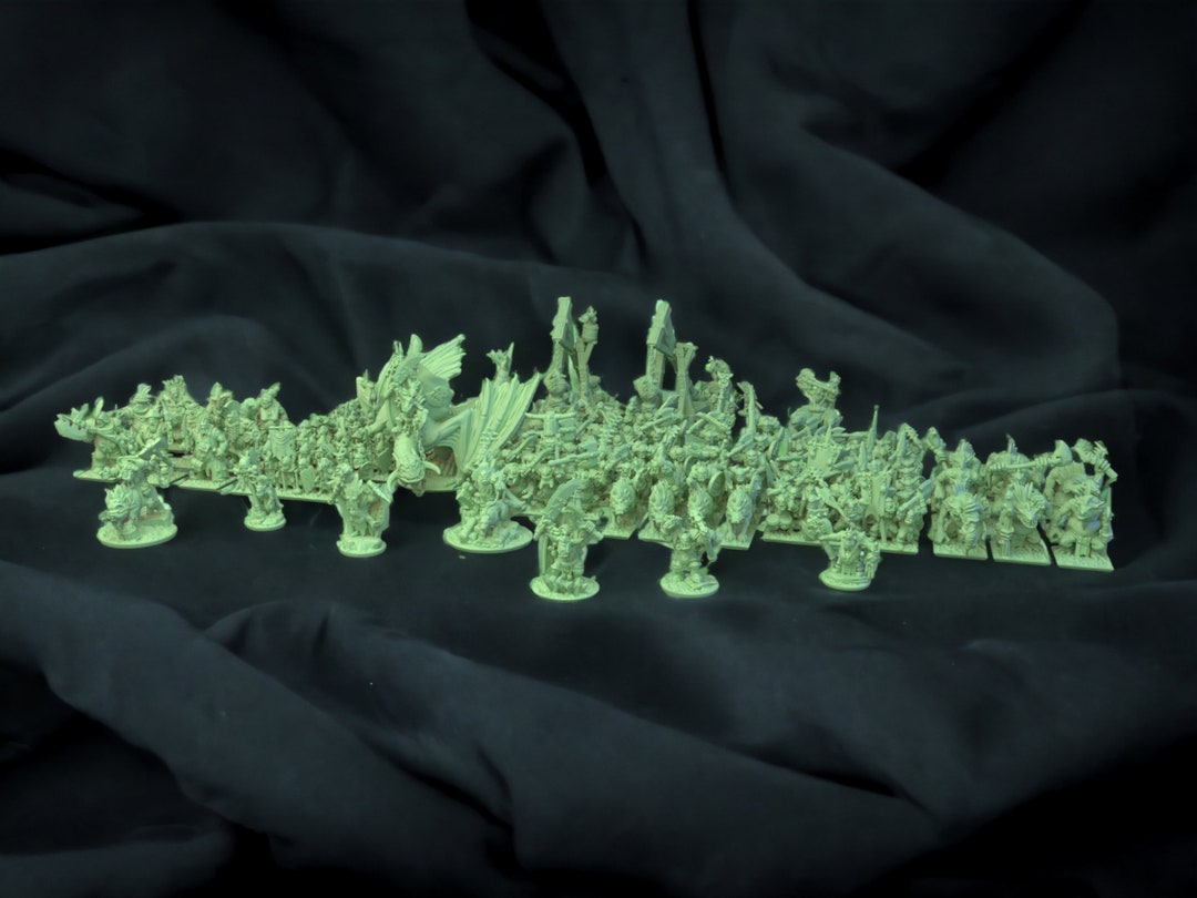 Orc and Goblin Army Full Set From Lord of the Rings 3D Digital Printing ...