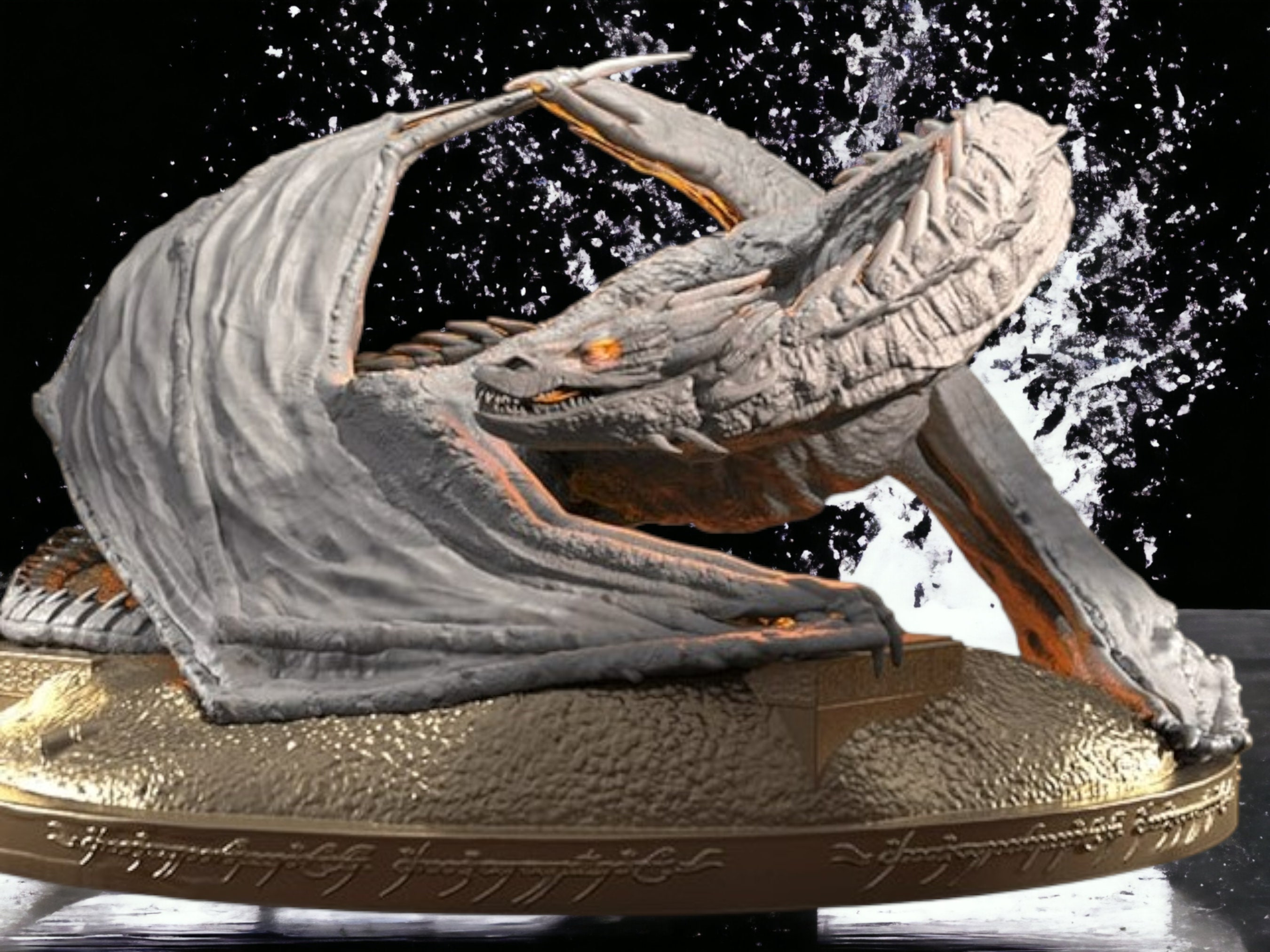 Smaug the Golden the Hobbit STL Files for 3D Printers Lotr - Etsy Australia
