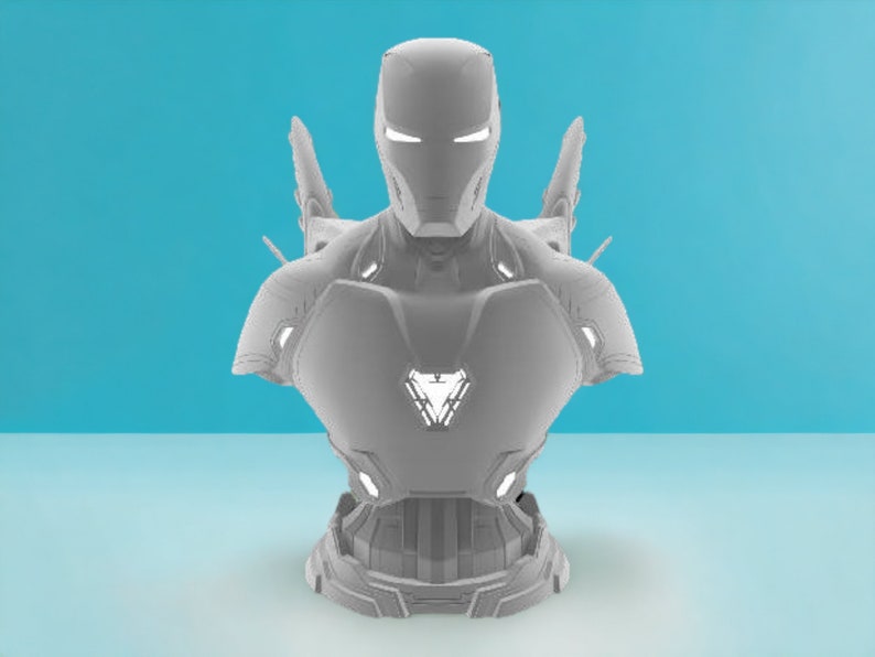 Iron Man MK 50 Life Size 3D STL Files for 3D Printer, 3D Print Models ...