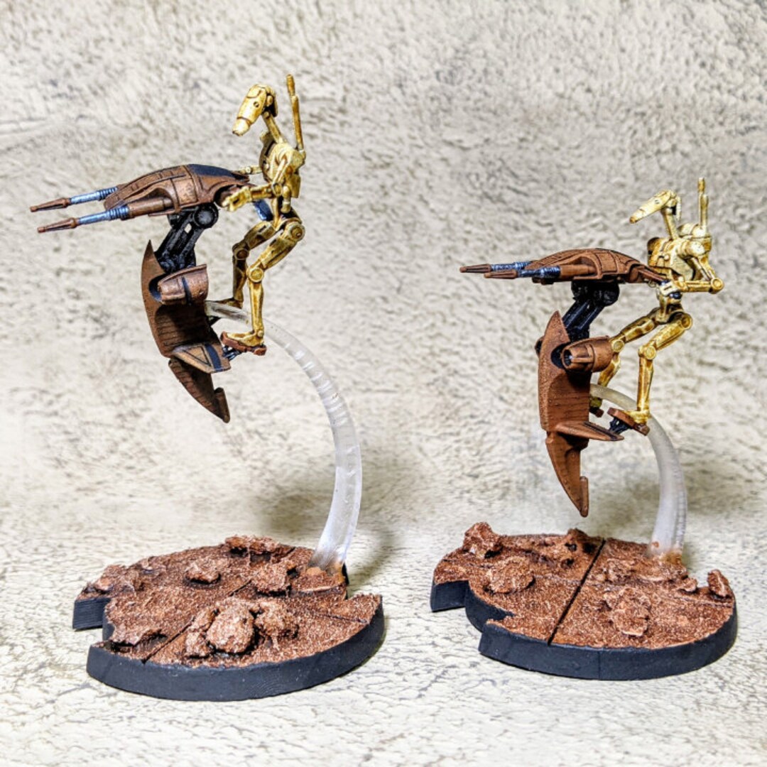 Scooter Battle Droid From Star Wars Clone Wars 3D STL File for 3D ...