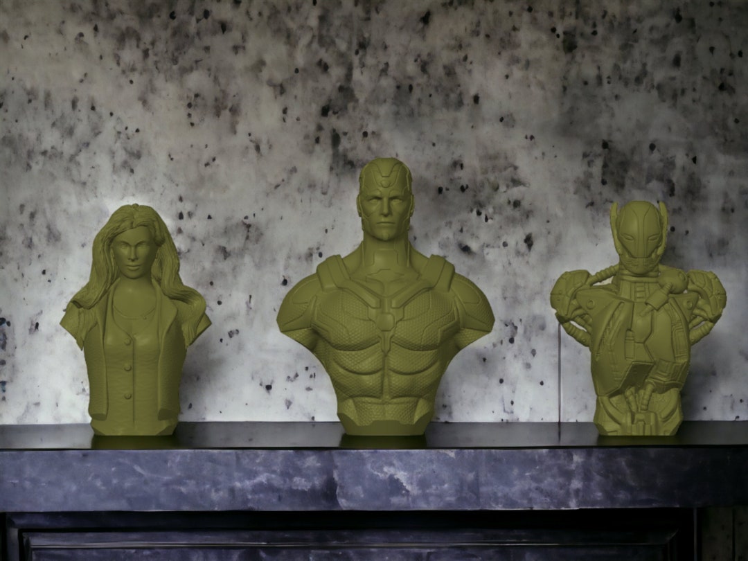 Avengers Chess Set STL Files for 3D Printer, Marvel Avengers 3D Printer ...