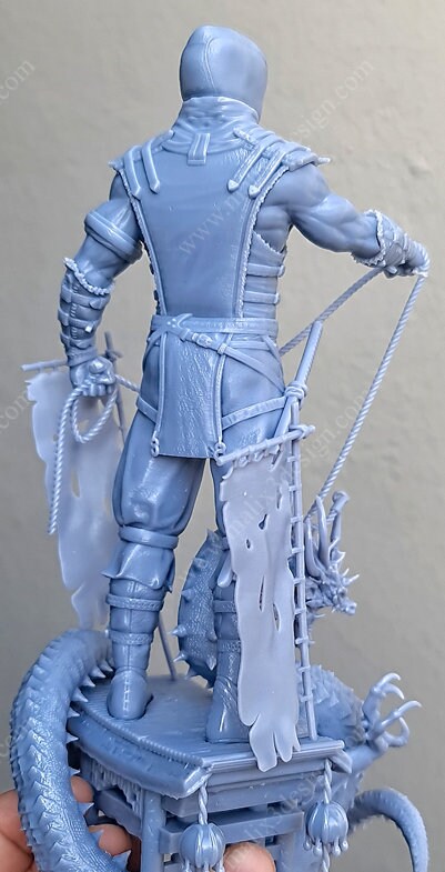 Blanka From Mortal Kombat STL Files for 3D Printers, 3d Action Figures ...