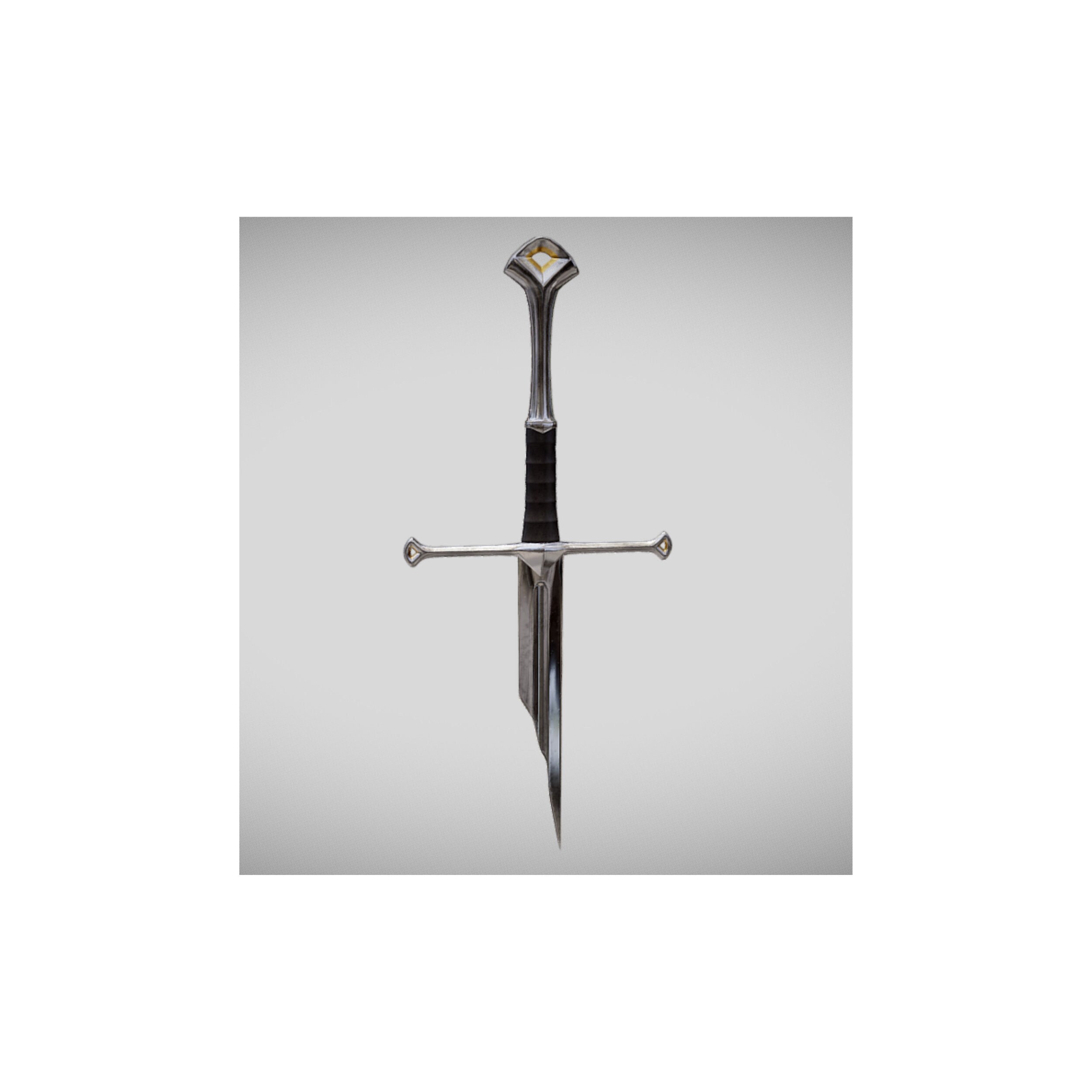 Narsil Sword of Isildur From Lord of the Rings Stl File for 3D Printers ...