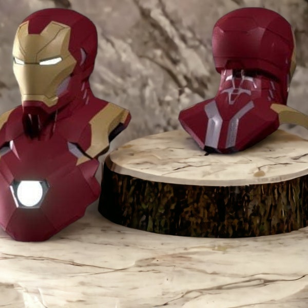 Iron Man 46 Bust - Etsy