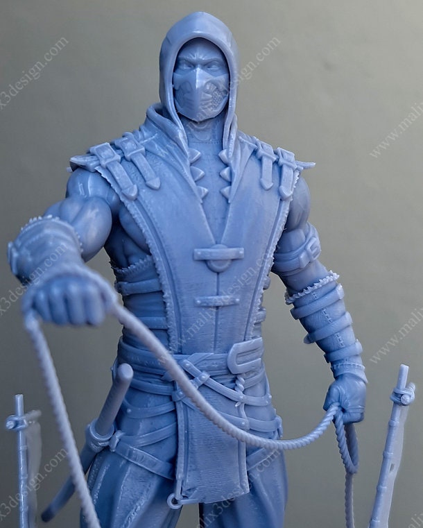 Blanka From Mortal Kombat STL Files for 3D Printers, 3d Action Figures ...