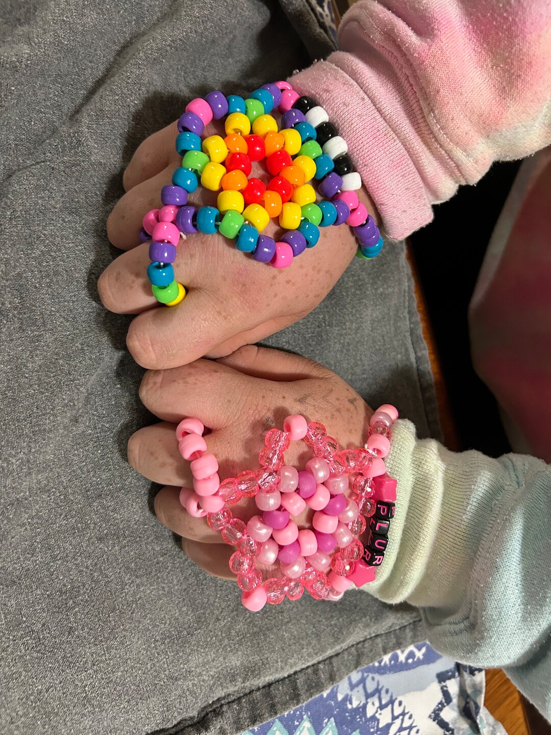Kandi Mystery Hand Star Fun Colors Kidcore Clowncore Decora - Etsy