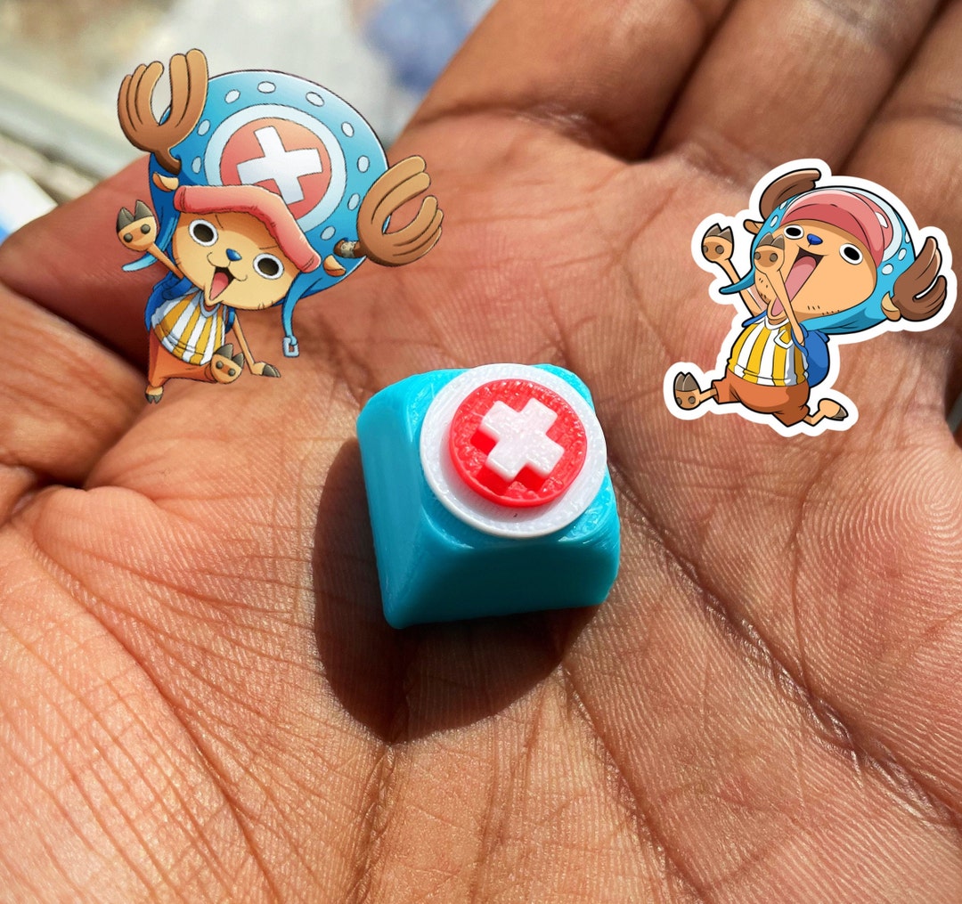Tony Chopper Keycap One Piece Cute Key Caps One Piece Keycaps Anime ...