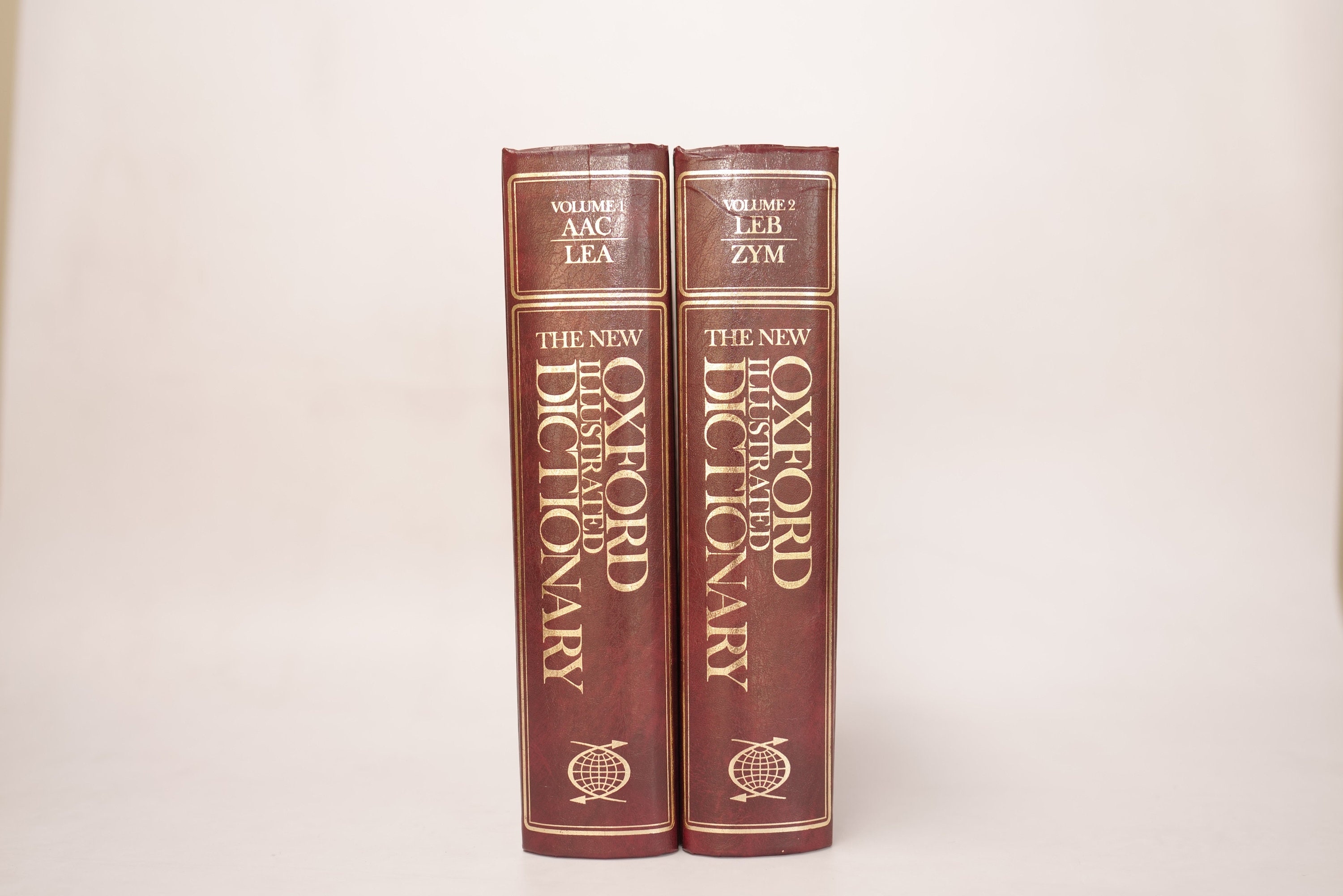 Oxford Illustrated Dictionaries Volume One & Two 0020 - Etsy