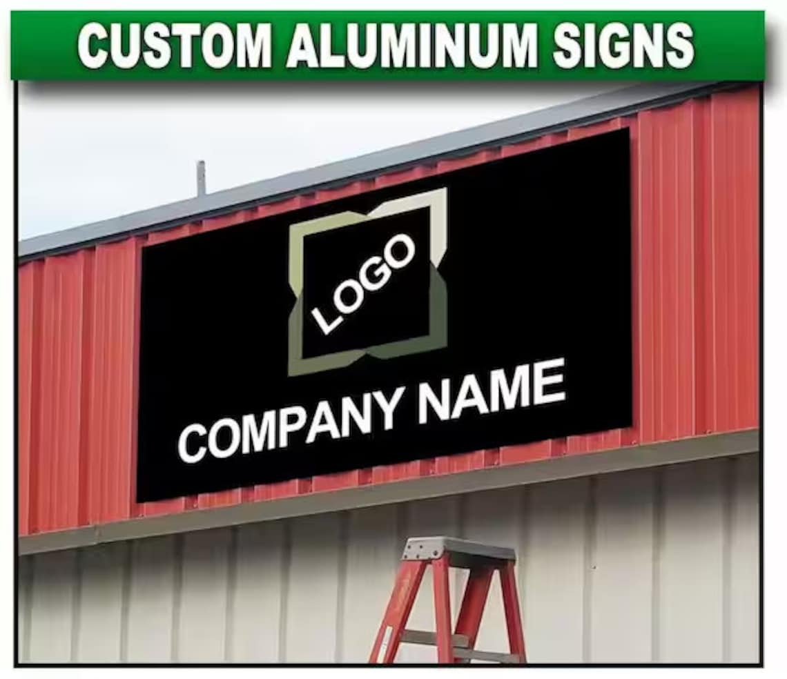 Metal Building Sign - Etsy