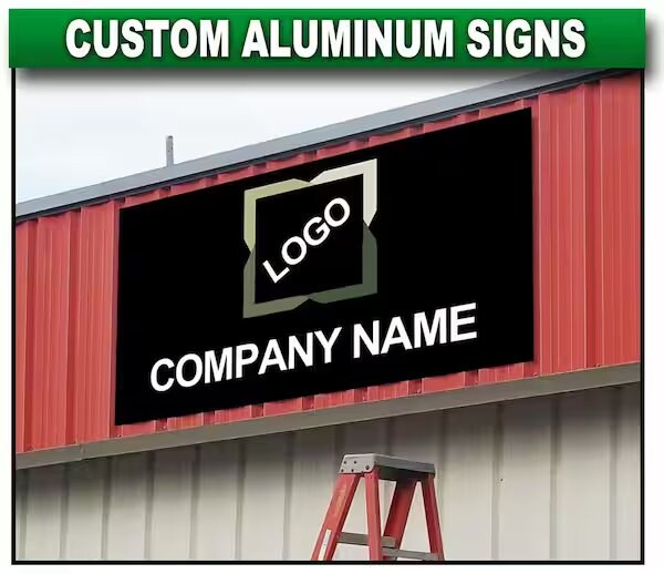 Metal Building Sign - Etsy