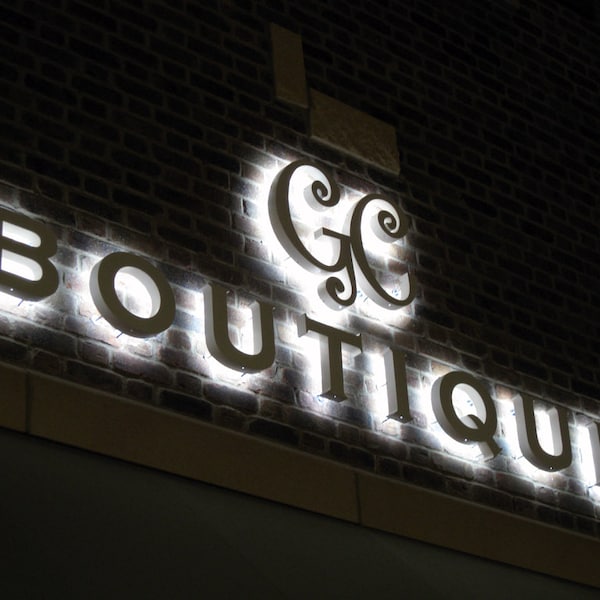 Back Lit Sign - Etsy